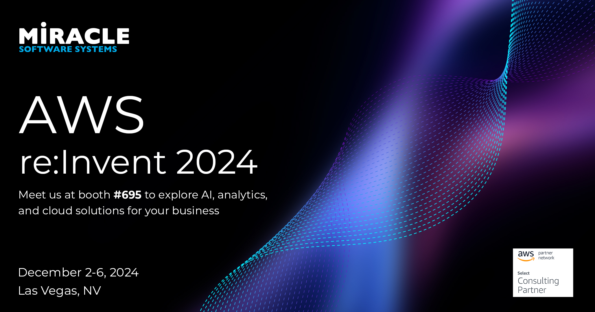 AWS re:Invent with Miraclesoft | Miracle Software Systems