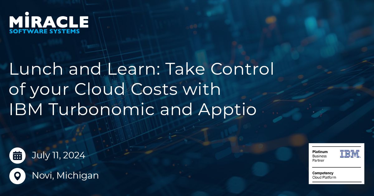 Lunch and Learn: Take Control of Your Cloud Costs with IBM Turbonomic ...