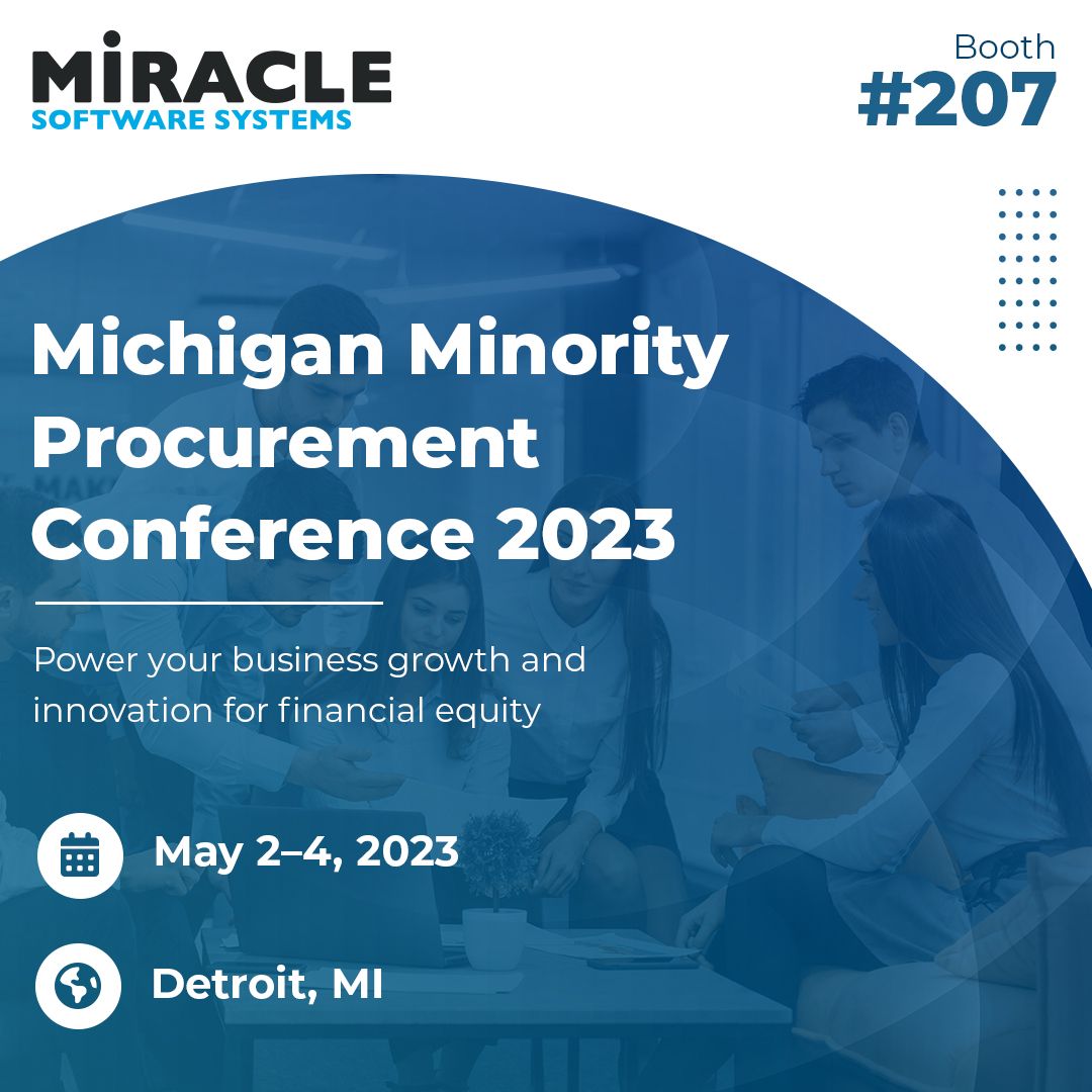 Michigan Minority Procurement Conference | Miracle Software Systems