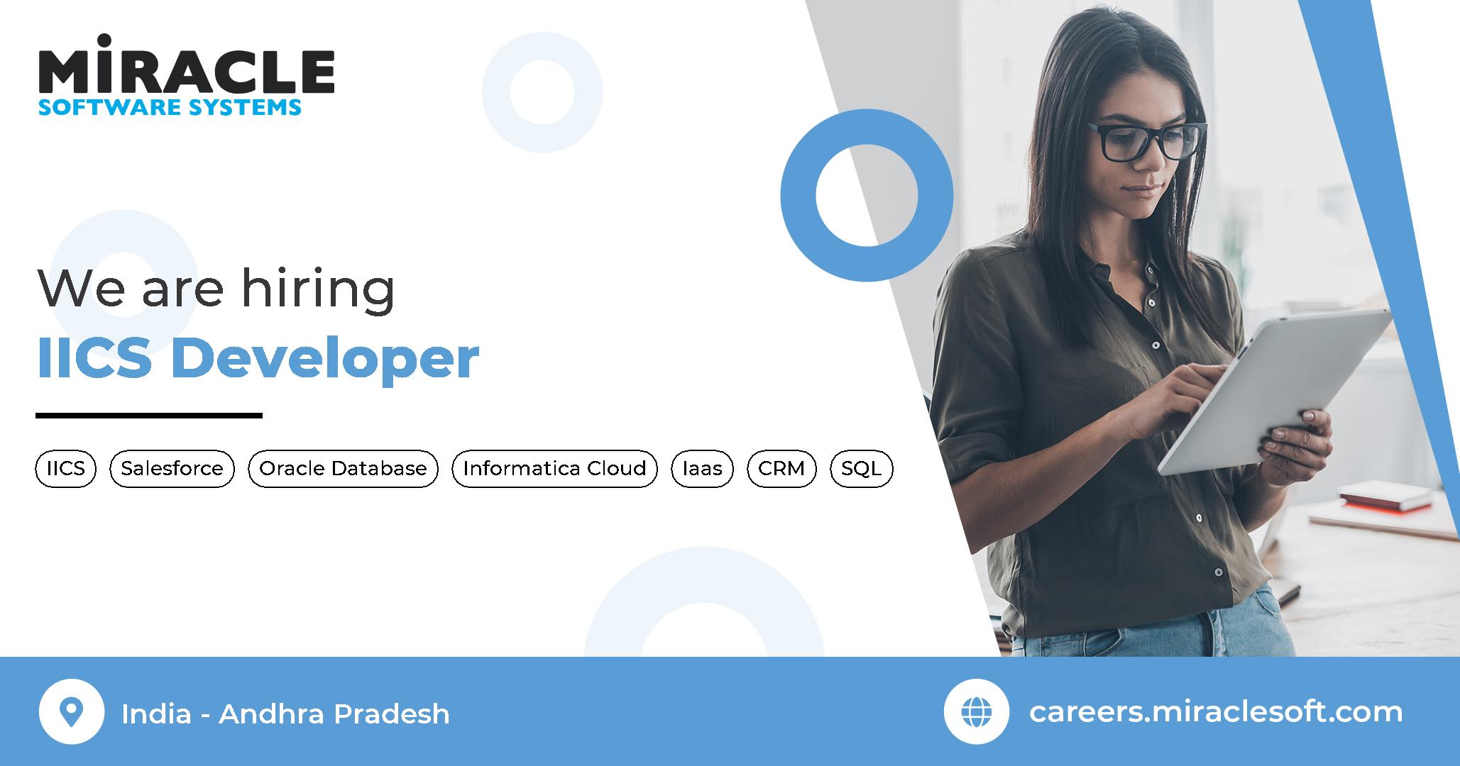 Open Positions | Job Vacancies | US Vacancies : Miracle Software Systems