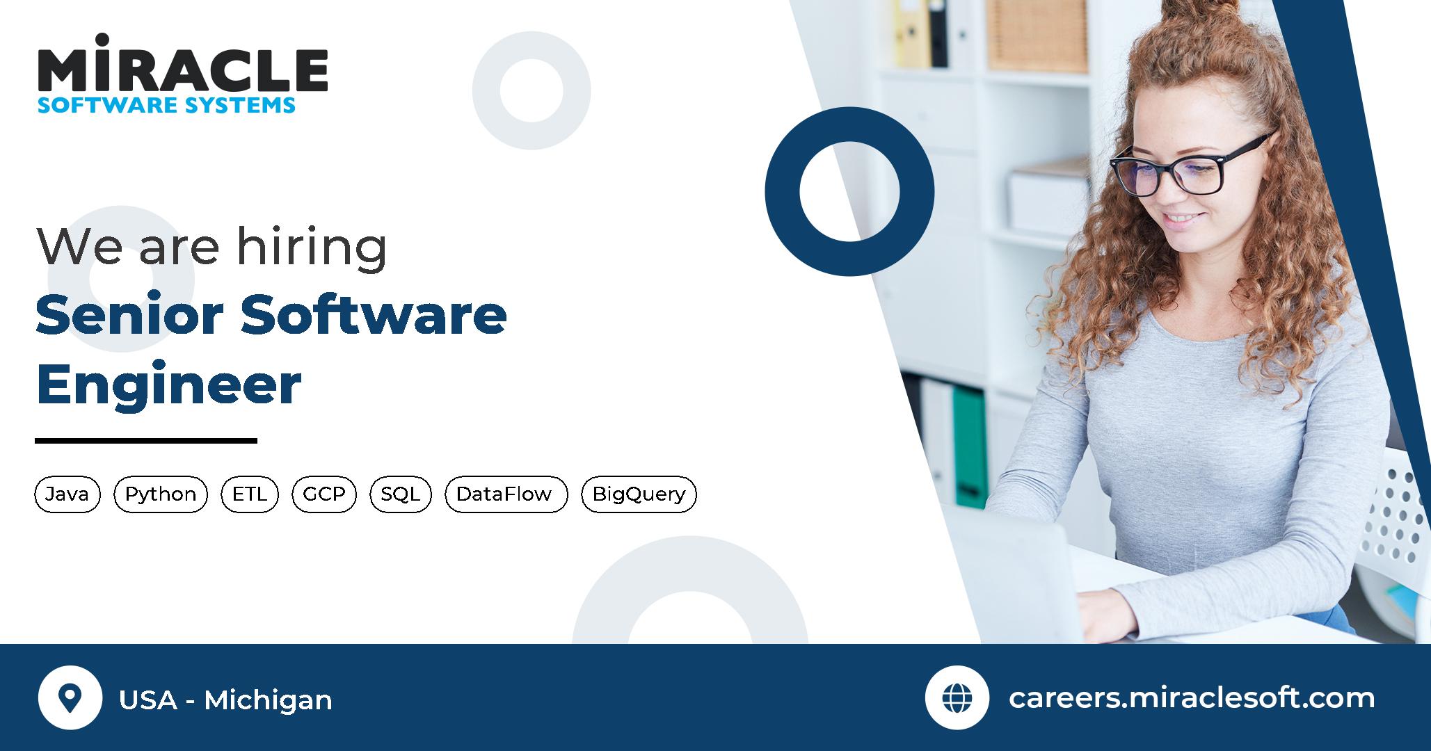 Open Positions | Job Vacancies | US Vacancies : Miracle Software Systems