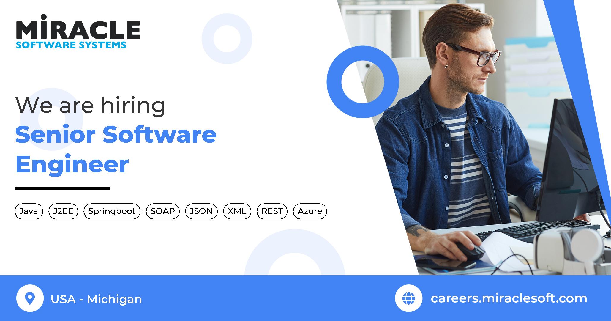 Open Positions | Job Vacancies | US Vacancies : Miracle Software Systems