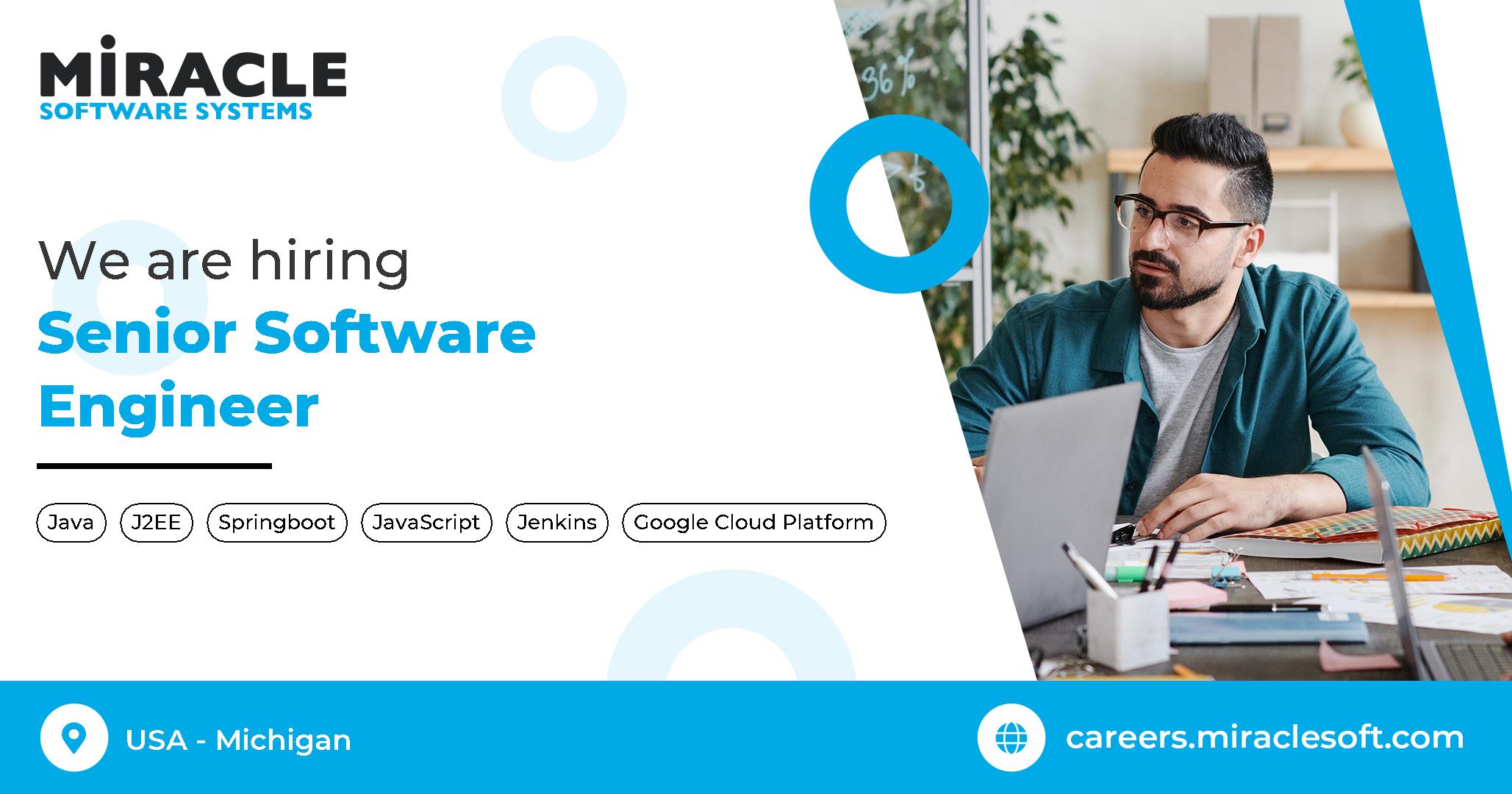 Open Positions | Job Vacancies | US Vacancies : Miracle Software Systems