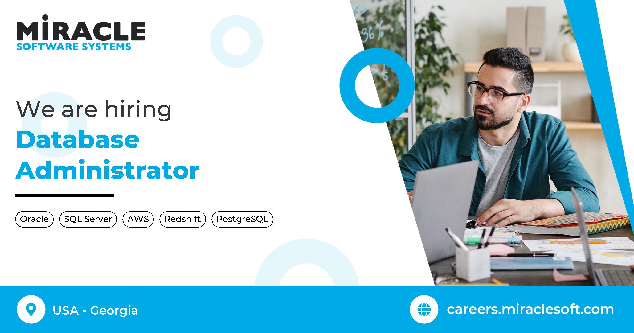 Open Positions | Job Vacancies | US Vacancies : Miracle Software Systems