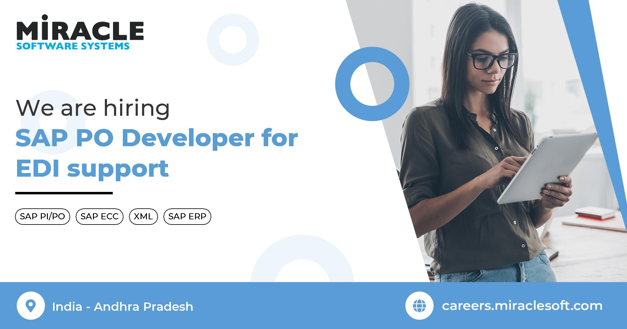 Open Positions | Job Vacancies | US Vacancies : Miracle Software Systems