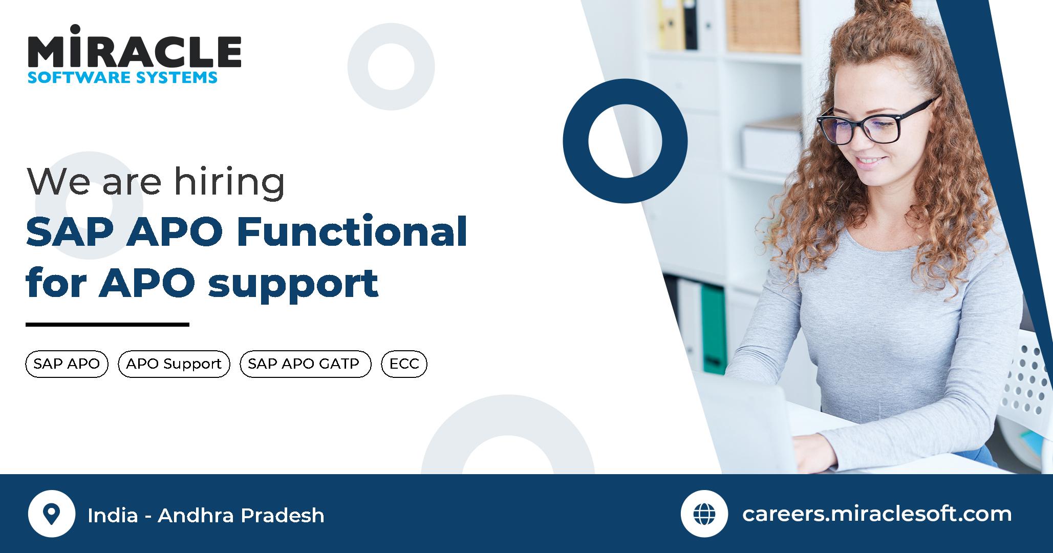 Open Positions | Job Vacancies | US Vacancies : Miracle Software Systems