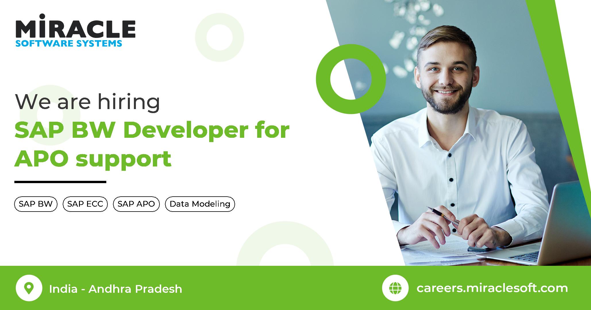 Open Positions | Job Vacancies | US Vacancies : Miracle Software Systems