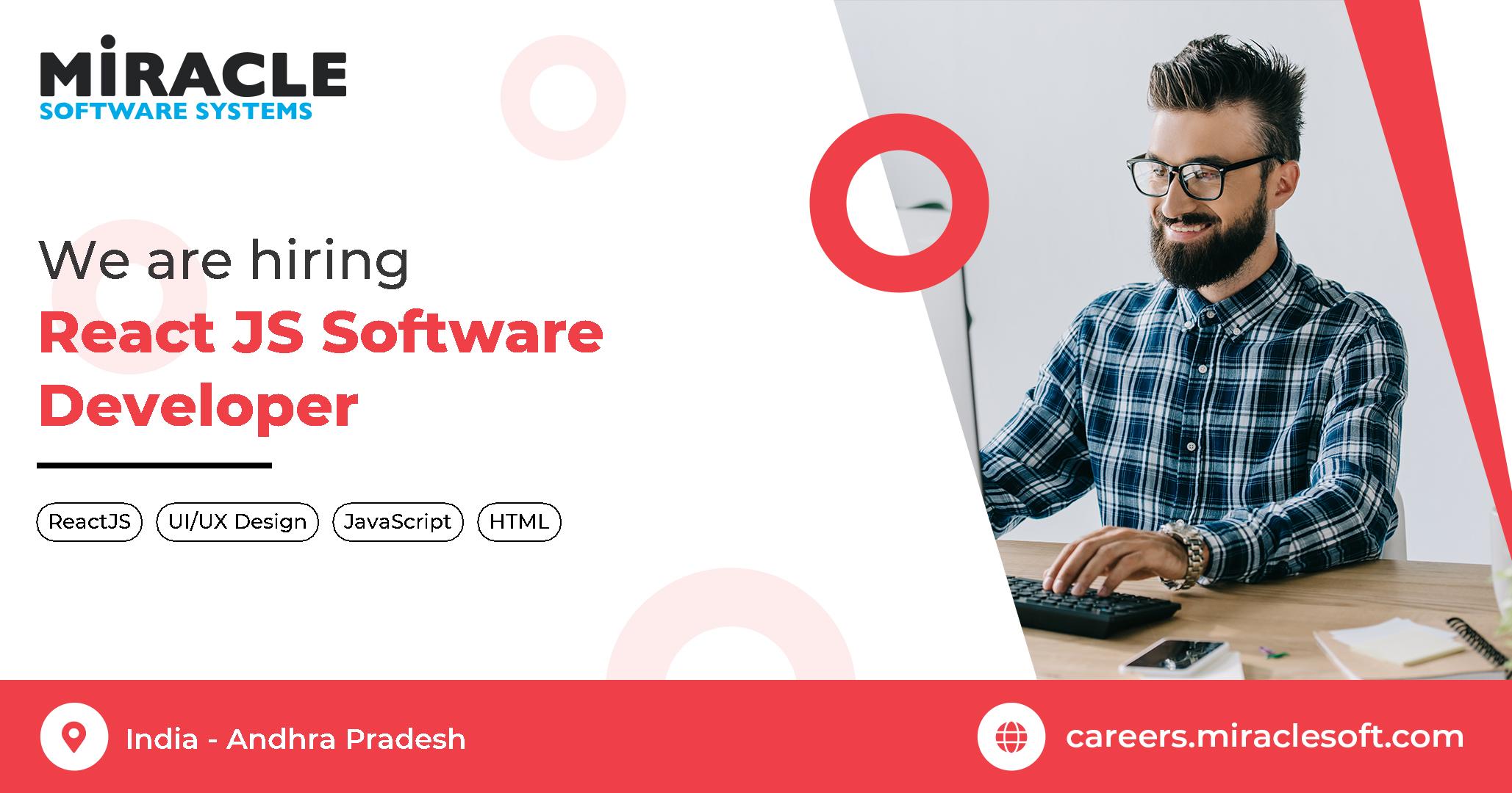 Open Positions | Job Vacancies | US Vacancies : Miracle Software Systems