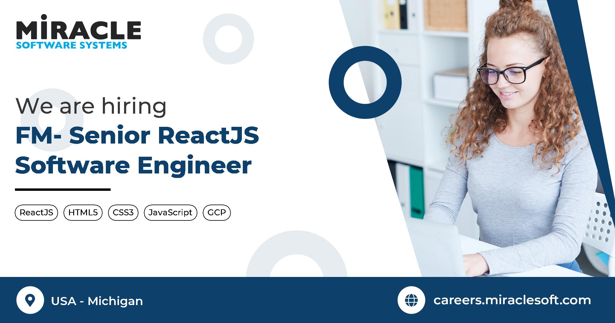 Open Positions | Job Vacancies | US Vacancies : Miracle Software Systems