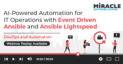 Webinar | AI-Powered Automation for IT Operations with Event Driven ...