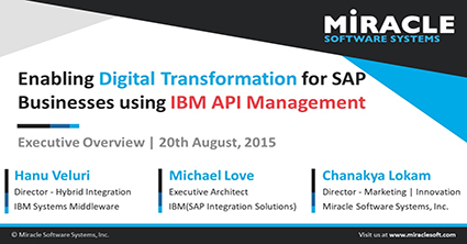 Webinar | Technical Webinar : Digital Transformation for SAP Businesses ...