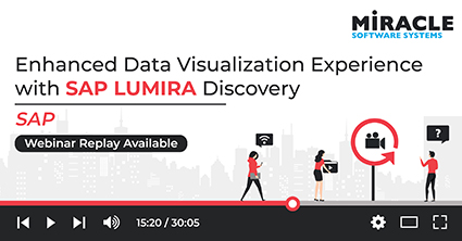 Webinar | Enhanced Data Visualization Experience with SAP LUMIRA Discovery