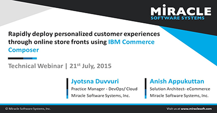 Webinar | Technical Webinar : Rapidly deploy personalized customer experiencesthrough online ...