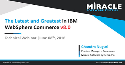 Webinar | The latest and greatest in IBM WebSphere Commerce v8.0